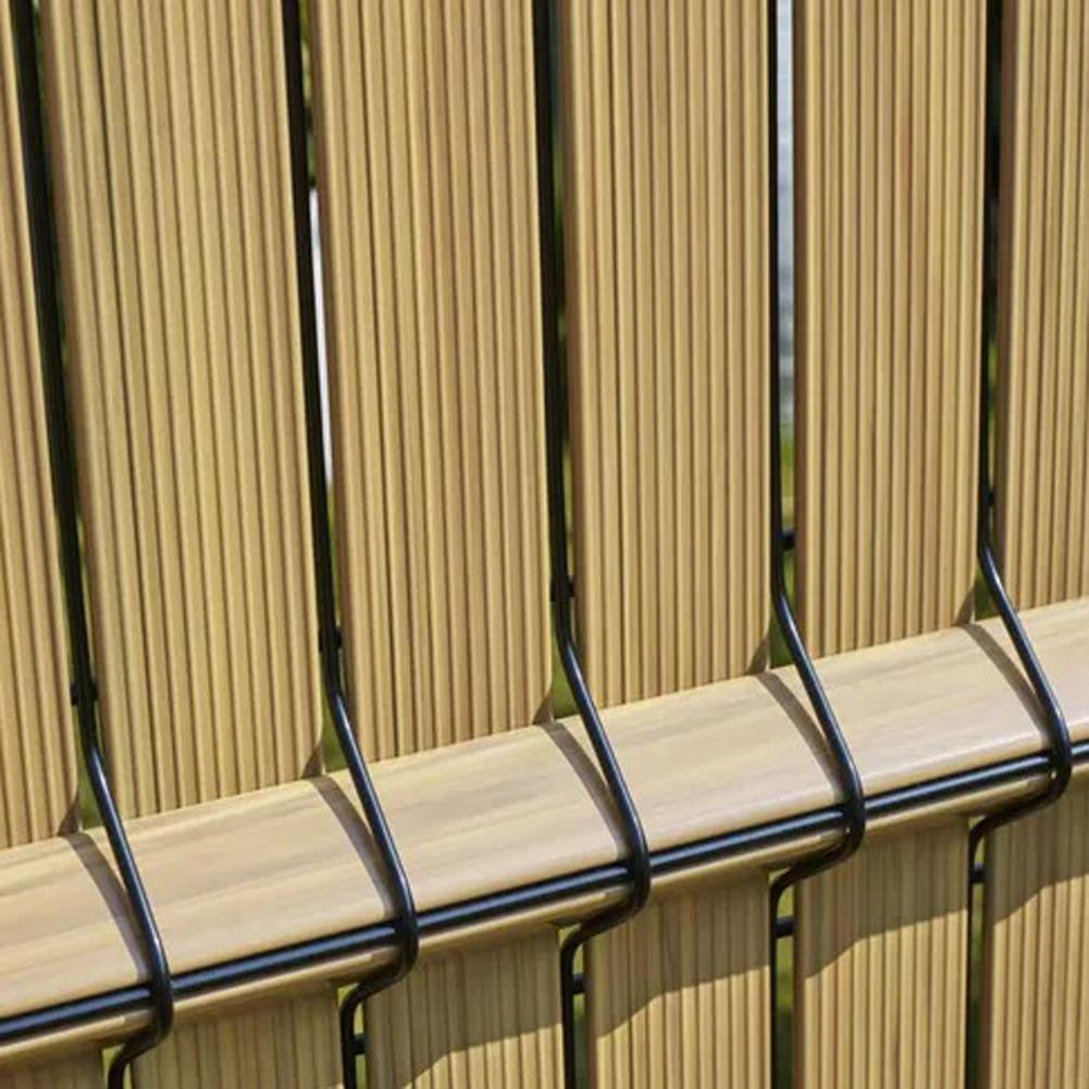 KIT OCCULTANT PVC H1.20M L-2.50M BOIS CLAIR