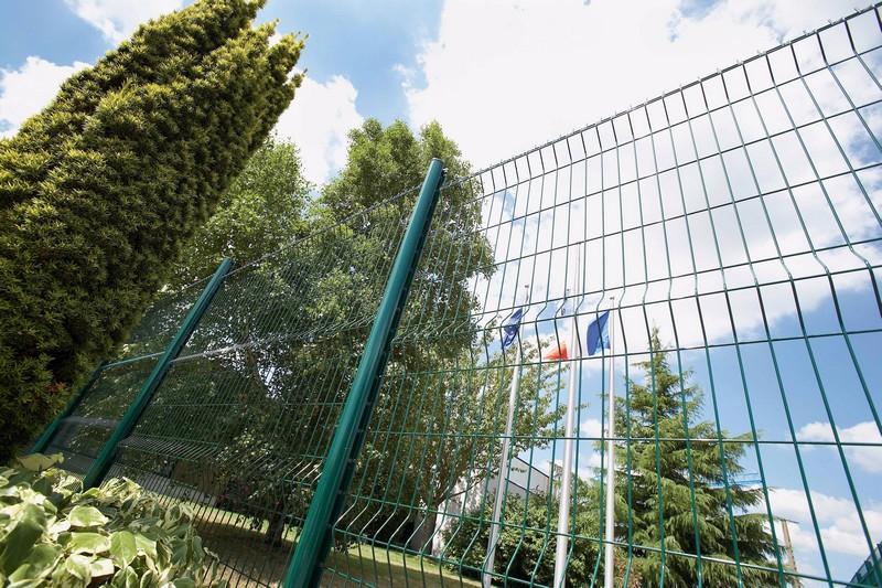 POTEAU SUR PLATINE AXIS VERT 6005 1M555 DESIGN