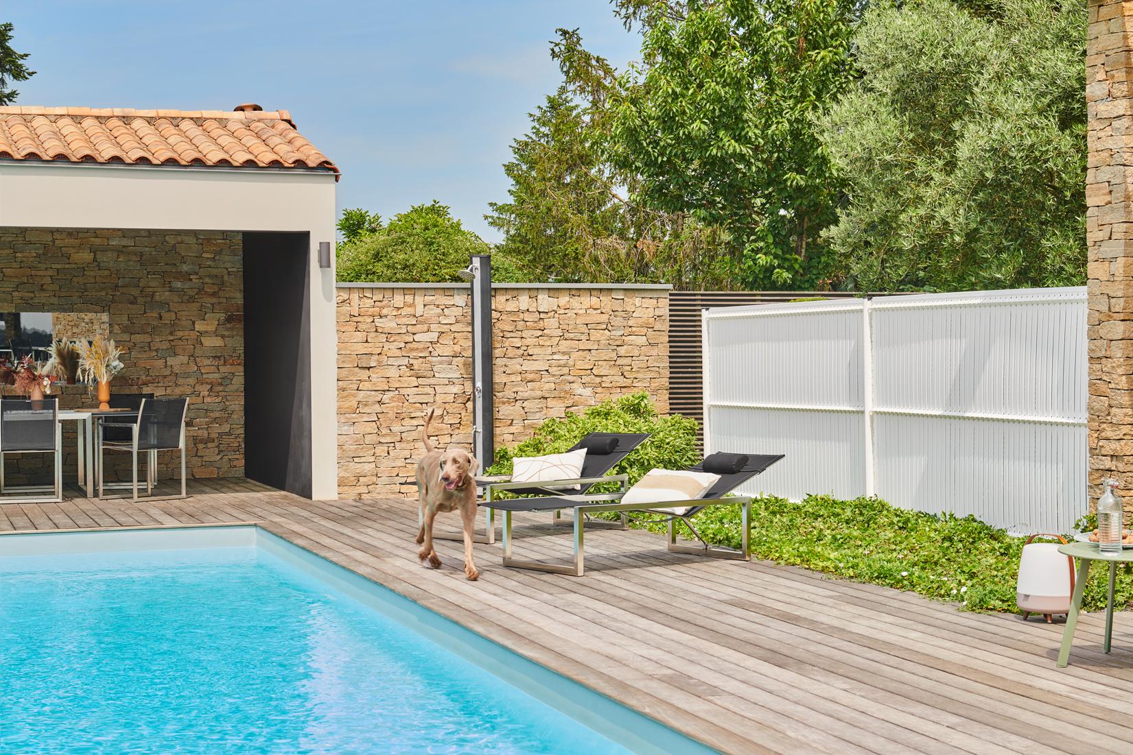 Lattes d'occultation 1M KIT LIXO 9010 BLANC