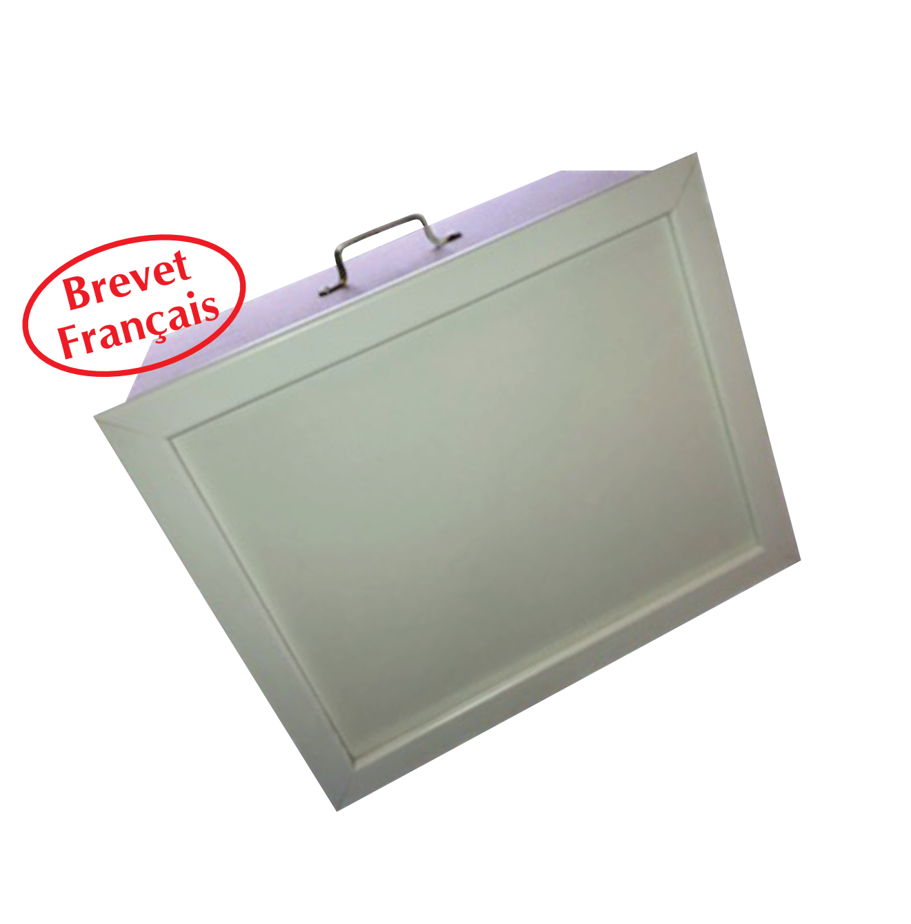 Trappe de visite Carrée RE2020 LESTEE 580x580mm REHAUSSE 340mm R=10