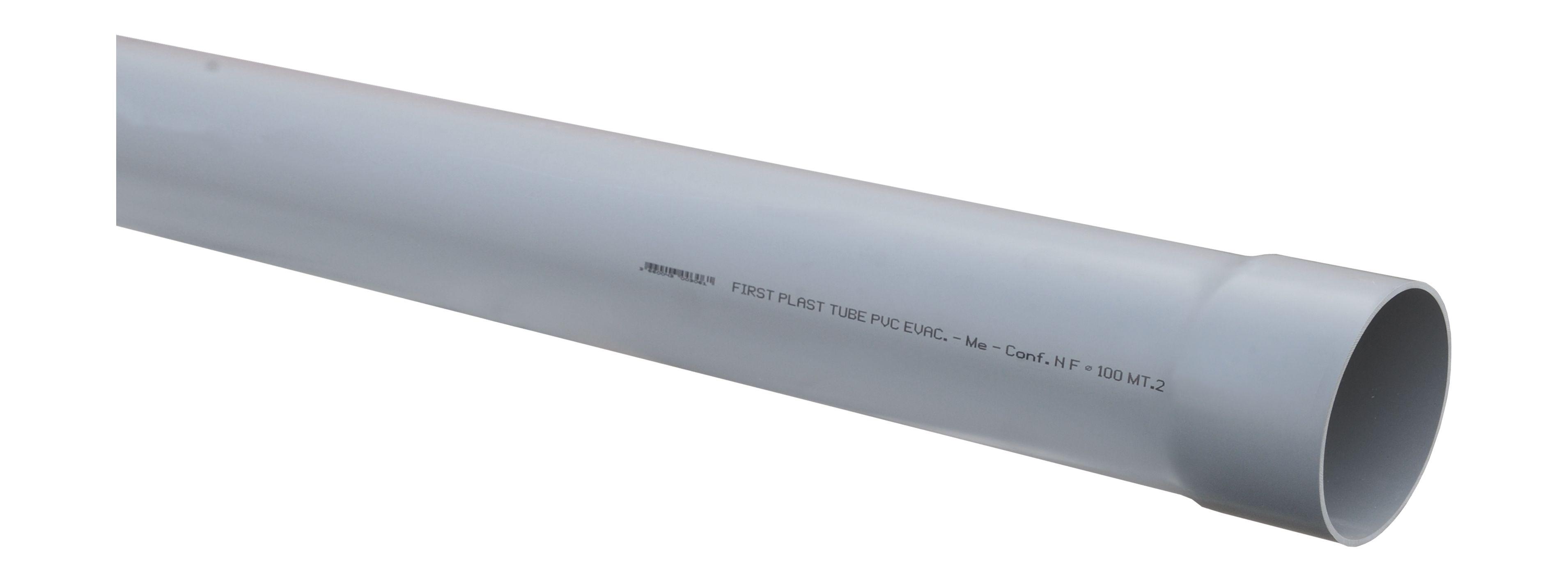 TUBE PVC EVACUATION M1 LG1M DN125