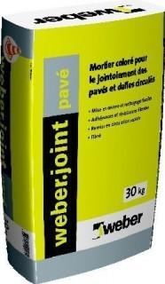 MORTIER WEBER.JOINT PAVE GRIS CIMENT 30KG