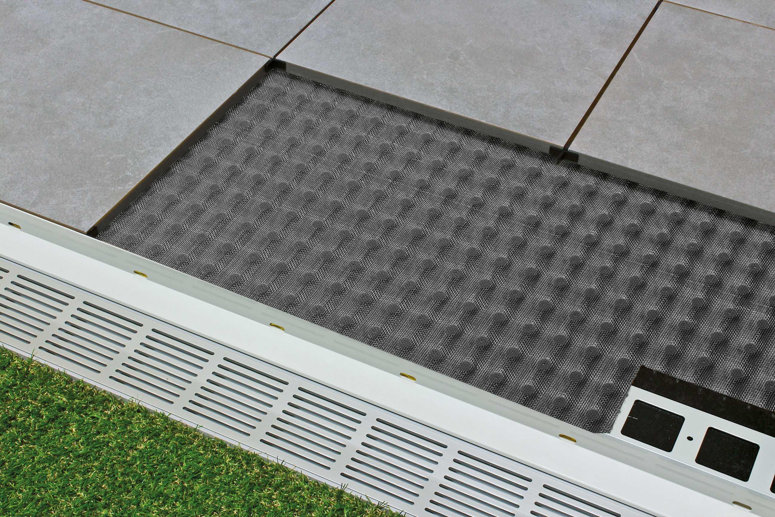 Natte de drainage - DURABASE DR80 - Rouleau de 15 m² - DR 80/15