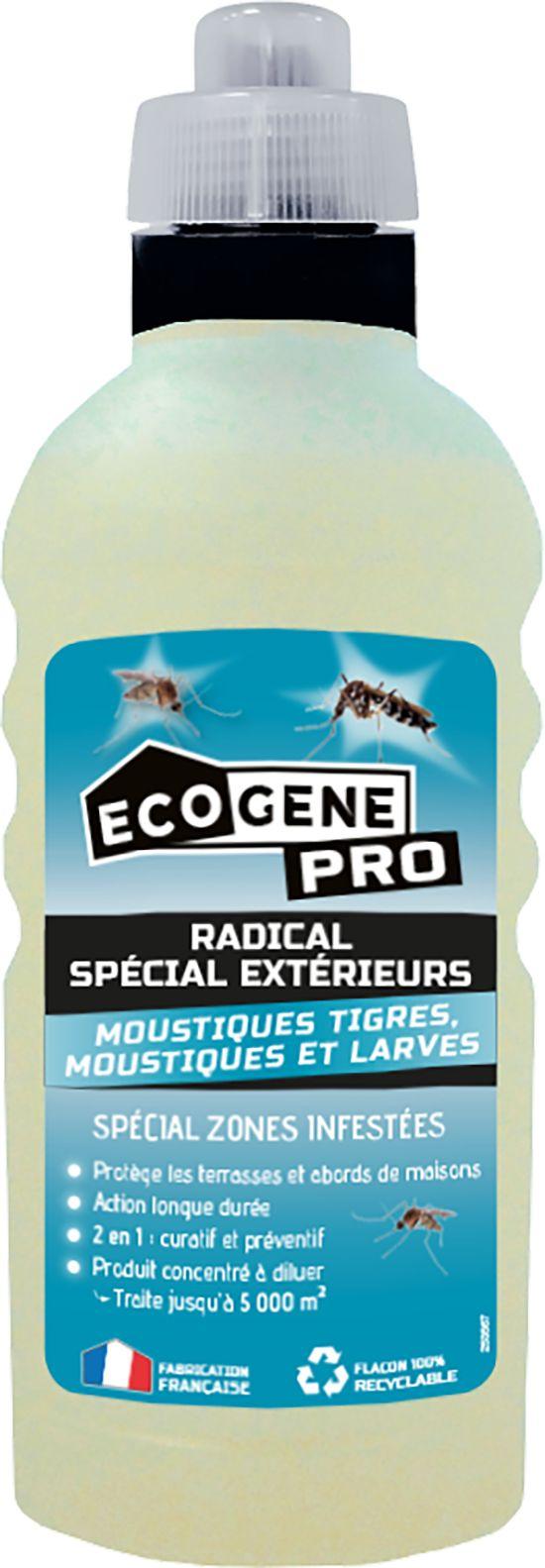 Radical moustiques special exterieurs concentre ecogene pro 500 ml -tp18