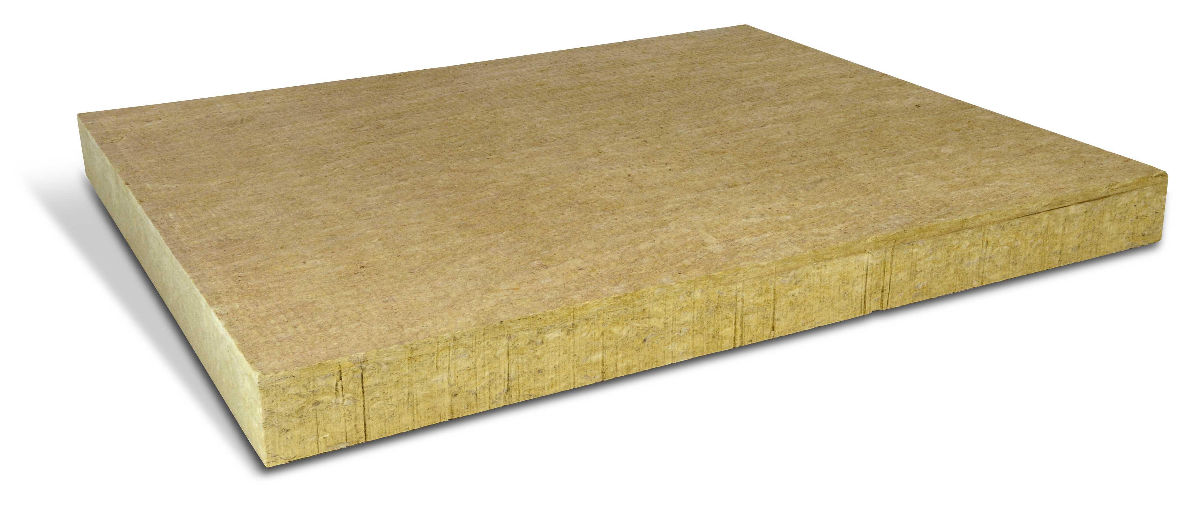 Panneau isolant en laine de roche ROCK UP C NU L 1200 x l 1000 x ep 50 mm R 1.15