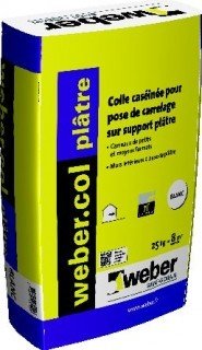 MORTIER COLLE WEBER.COL PLATRE 25 KG