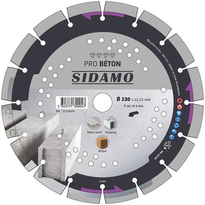 Disque diamant pro béton Ø230MM Alésage 22,23MM Ht12MM